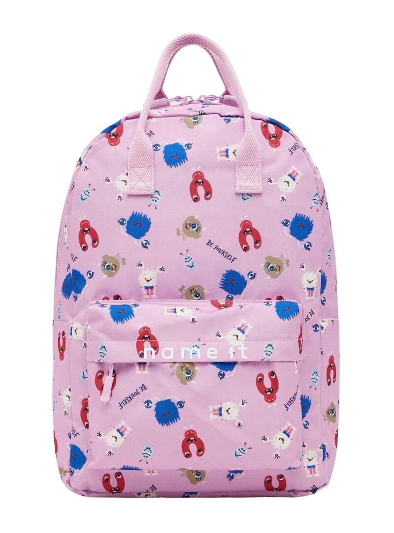 Zaino Name It Nester mostrerà Rosa Bambino Y Bambina