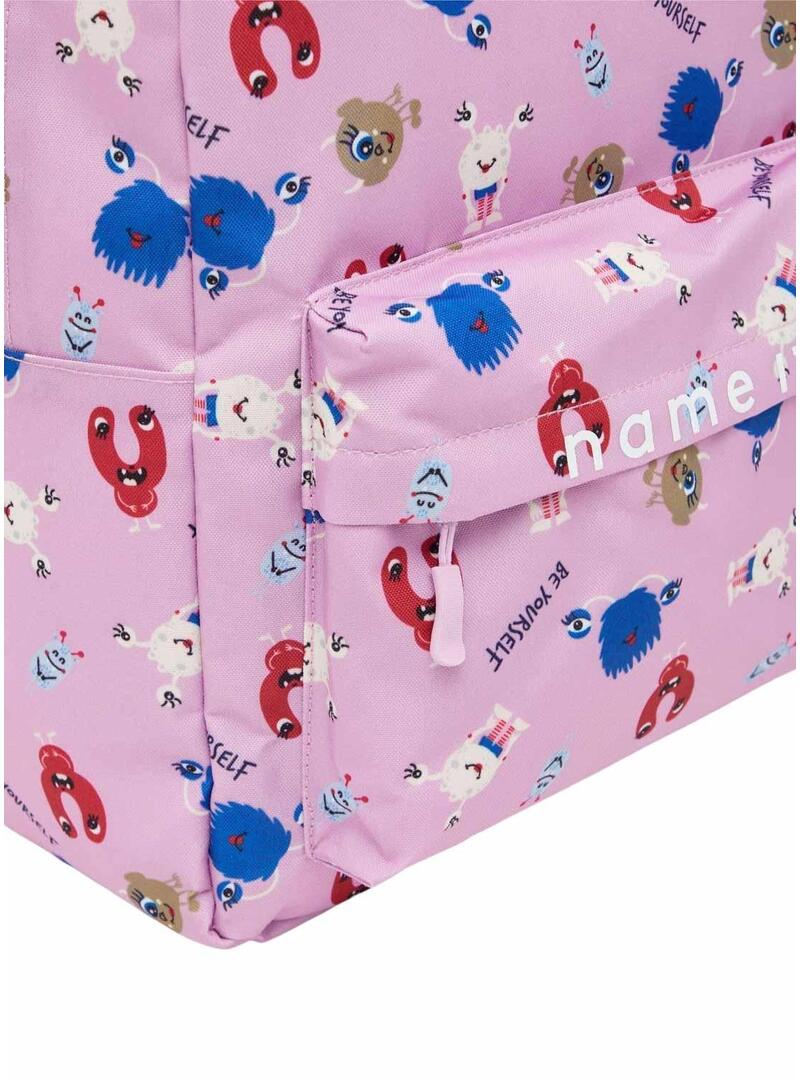 Zaino Name It Nester mostrerà Rosa Bambino Y Bambina
